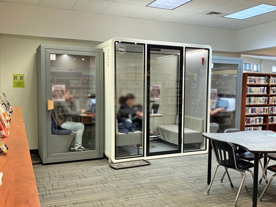 Jake Epp Library excited about their three new study-pods - SteinbachOnline.com - Local news ...
